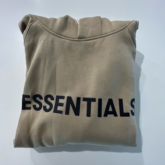 Fear of God | Sweaters | Tan Essentials Hoodie Small Taking Offers ...